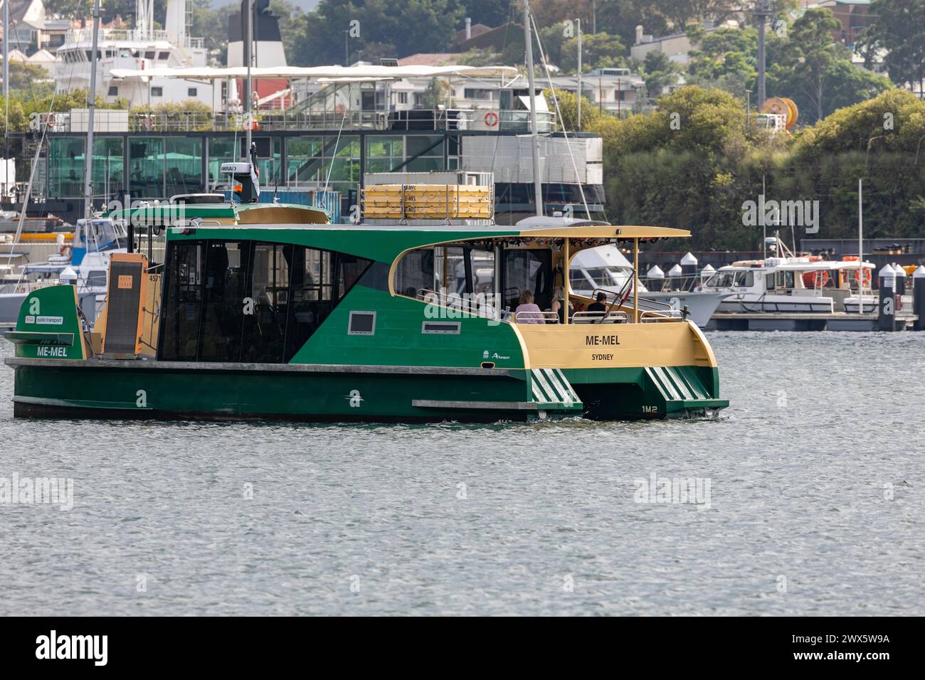 Sydney ferry,Me-Mel minicat class ferry is an on demand ferry service ...