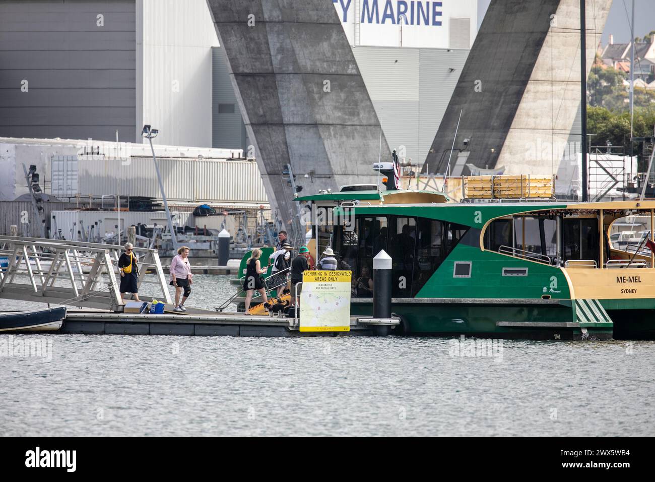 Blackwattle bay wharf hi-res stock photography and images - Alamy
