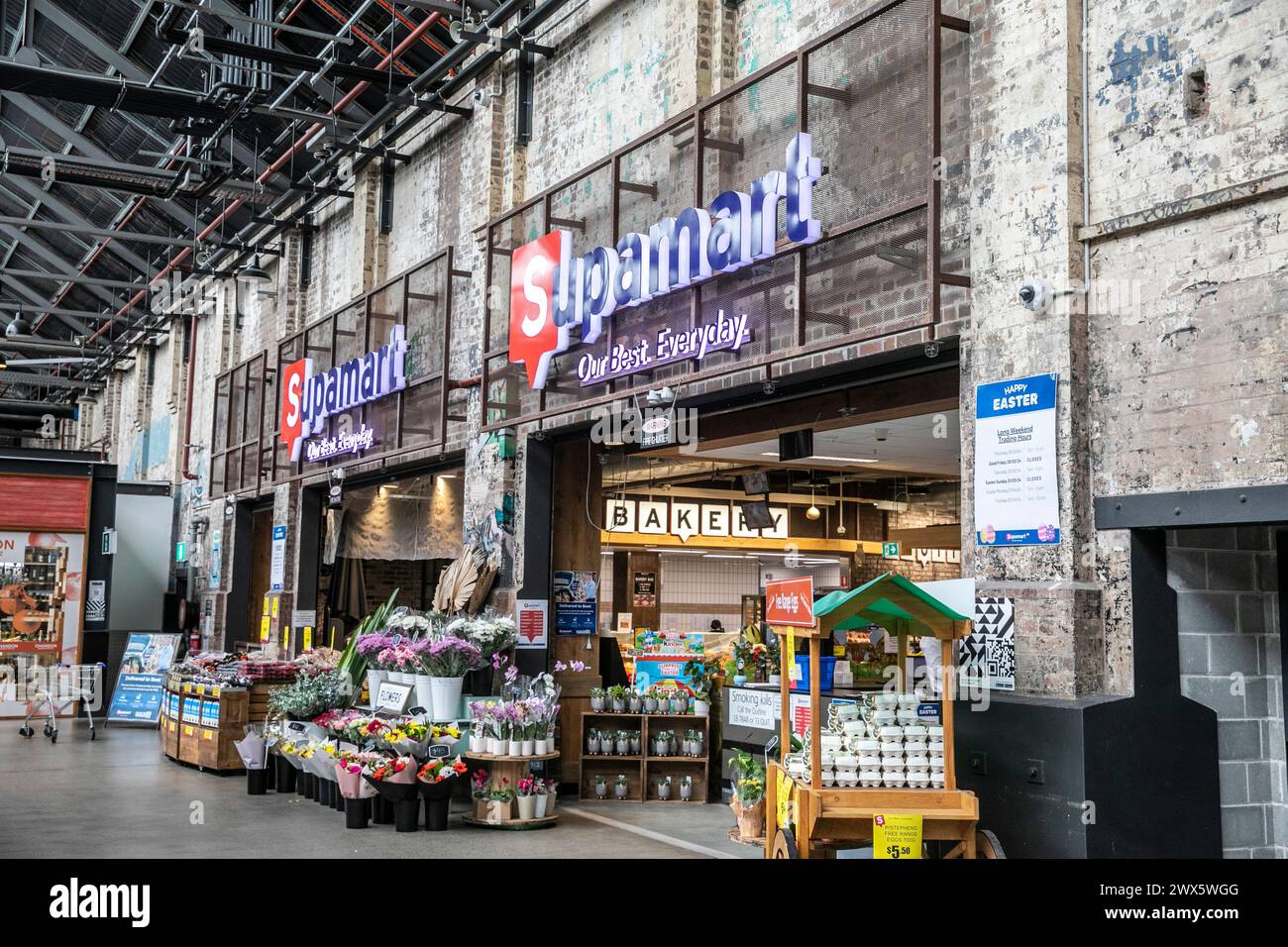 Tramsheds, Forest lodge in Sydney, Supamart IGA supermarket within the ...