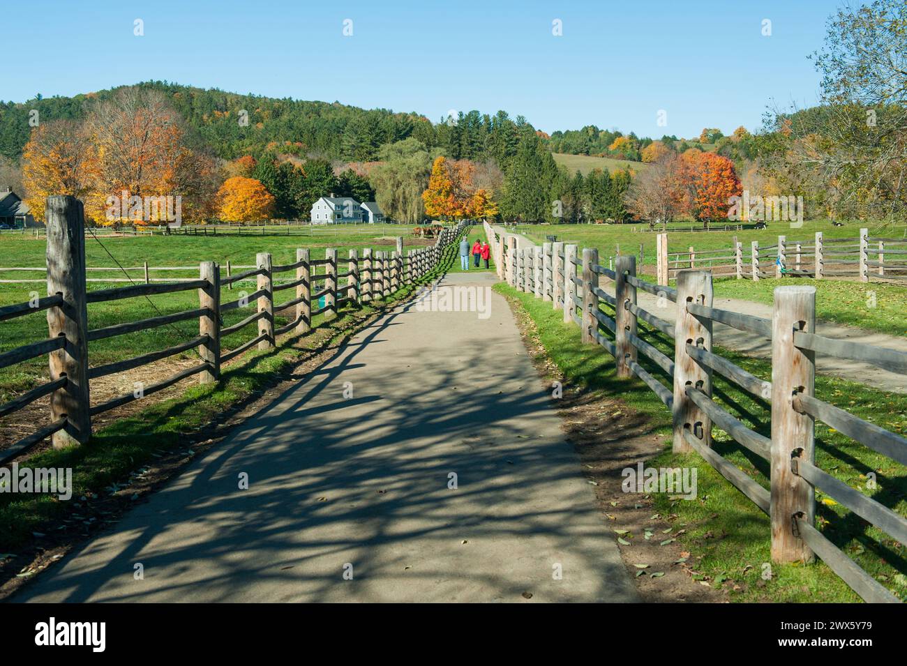 Billings Farm & Museum, Woodstock, Vermont Stock Photo - Alamy