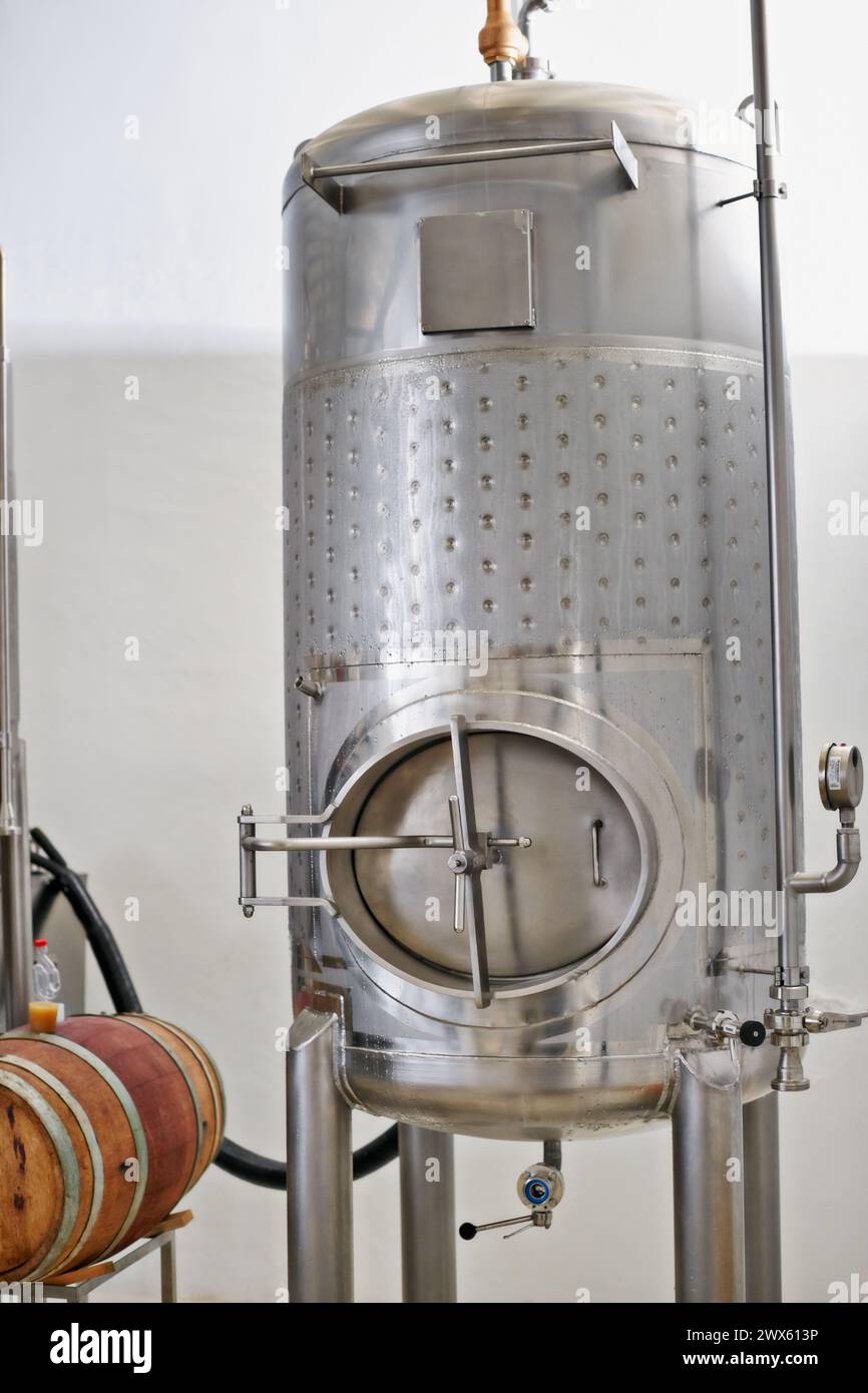 Empty wine drum hi-res stock photography and images - Alamy
