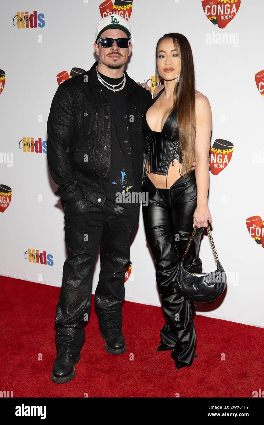 Los Angeles, USA. 27th Mar, 2024. Beau Casper Smart and Steph Mi attend ...
