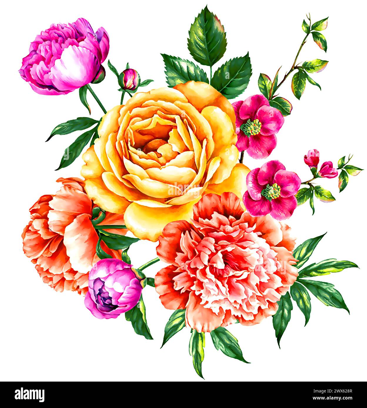 Latest new digital textile design flowers and leaves motif design for ... Latest new digital textile design flowers and leaves motif design for ...
