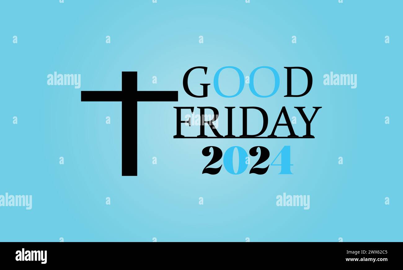 Good friday poster Stock Vector Images - Alamy