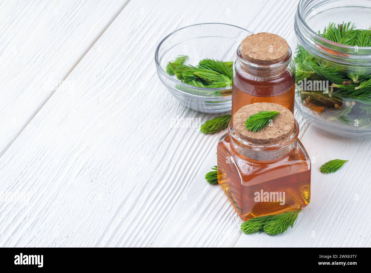 Homemade pine cough syrup for dry irritating throat coughs. Made from ...