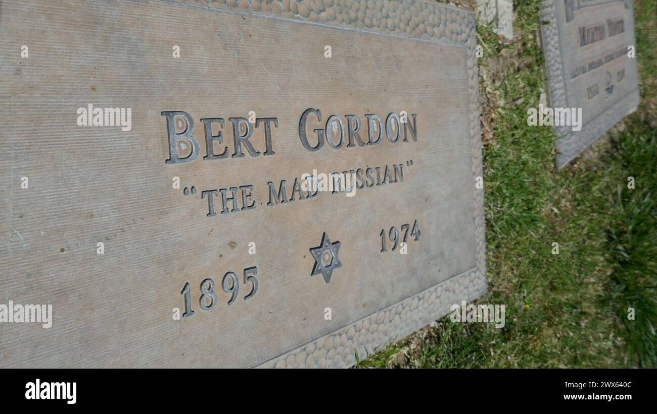 Mission Hills, California, USA 26th March 2024 Comedian Bert Gordon ...