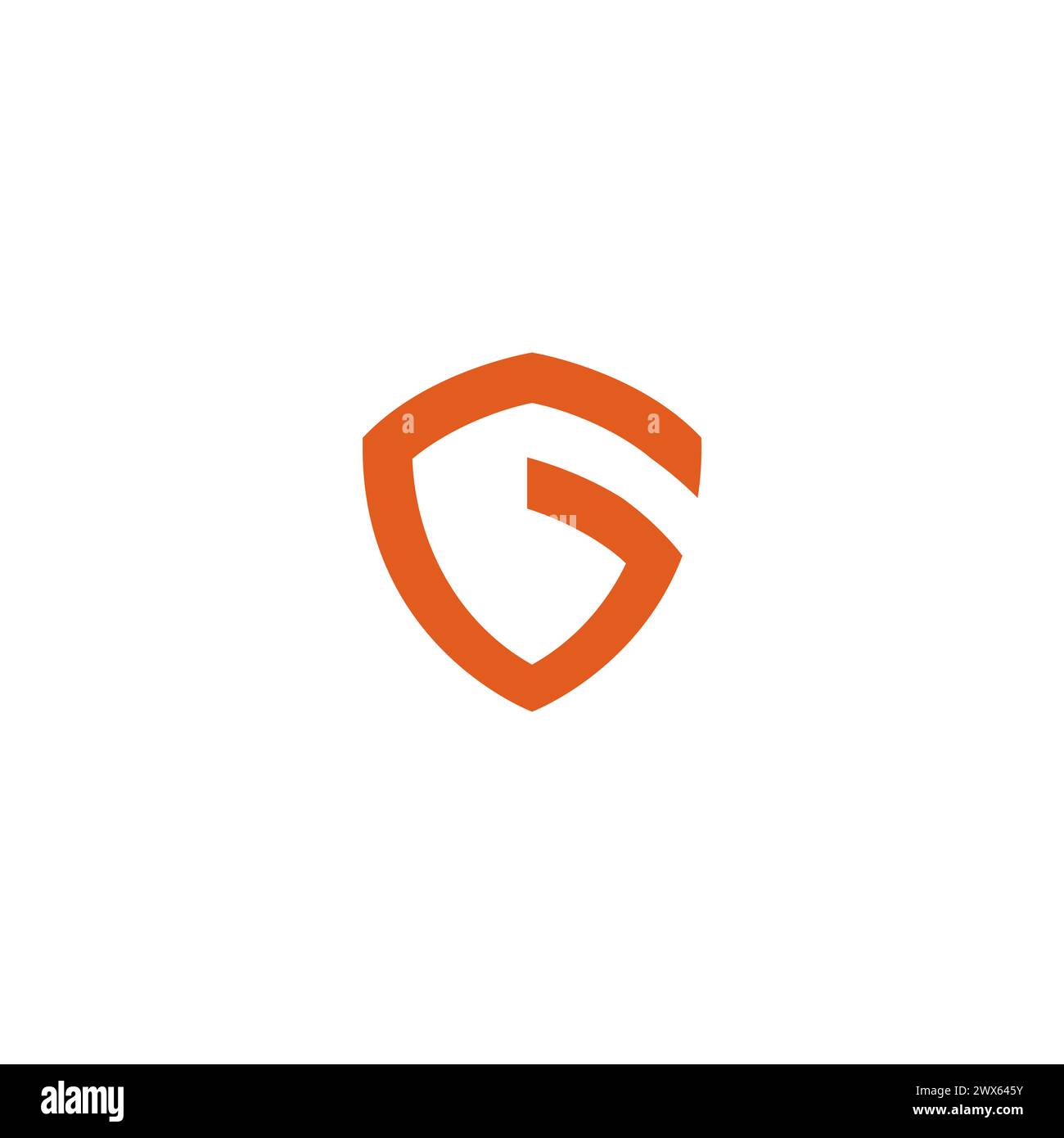 G Shield Logo Simple. Letter G Icon Stock Vector Image & Art - Alamy