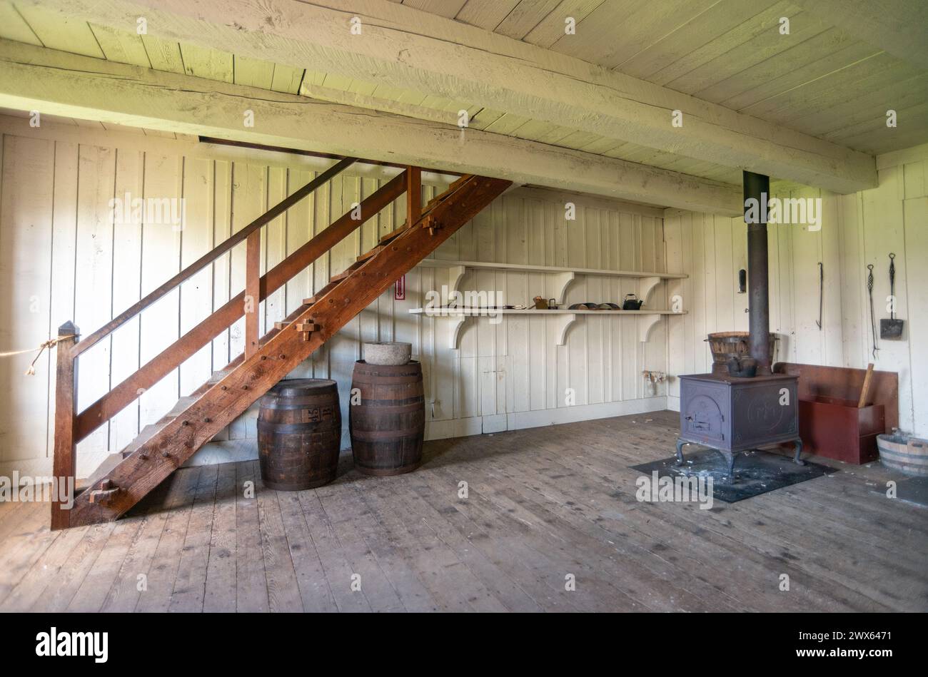 Fort Vancouver National Historic Site in Washington State, USA Stock ...
