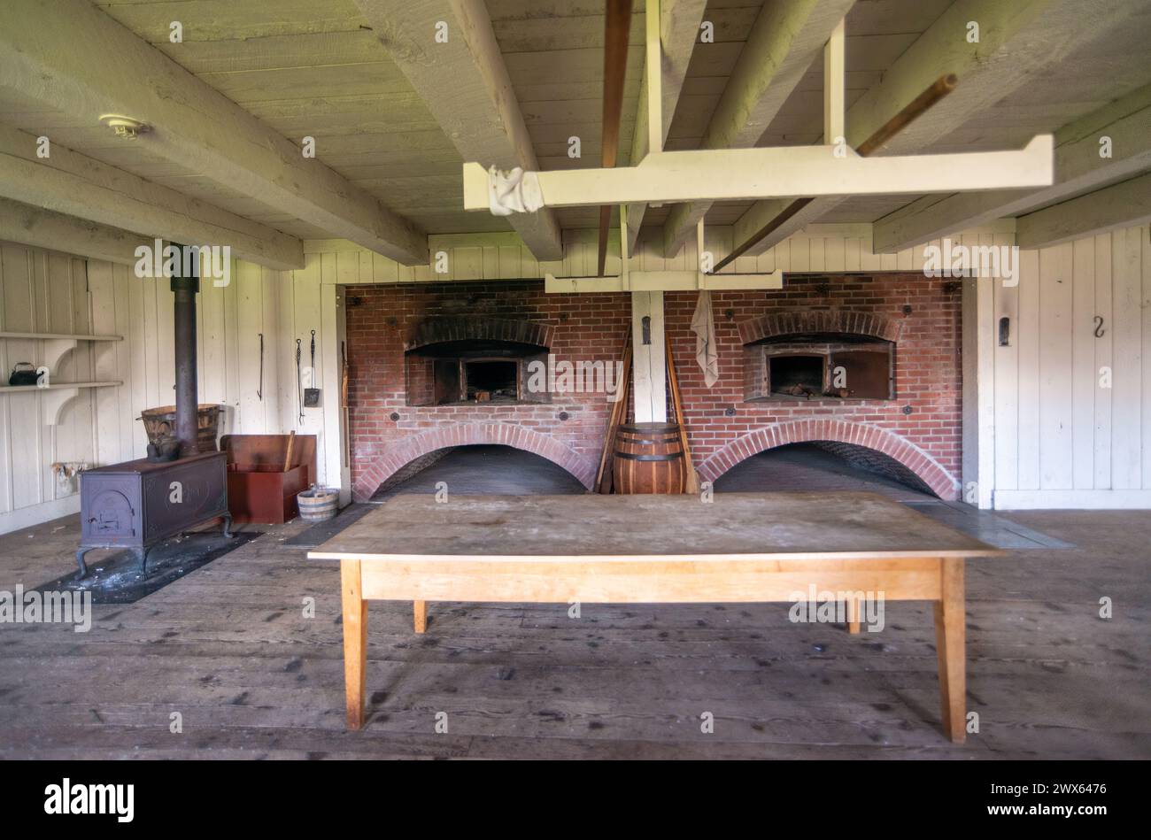 Fort Vancouver National Historic Site in Washington State, USA Stock ...
