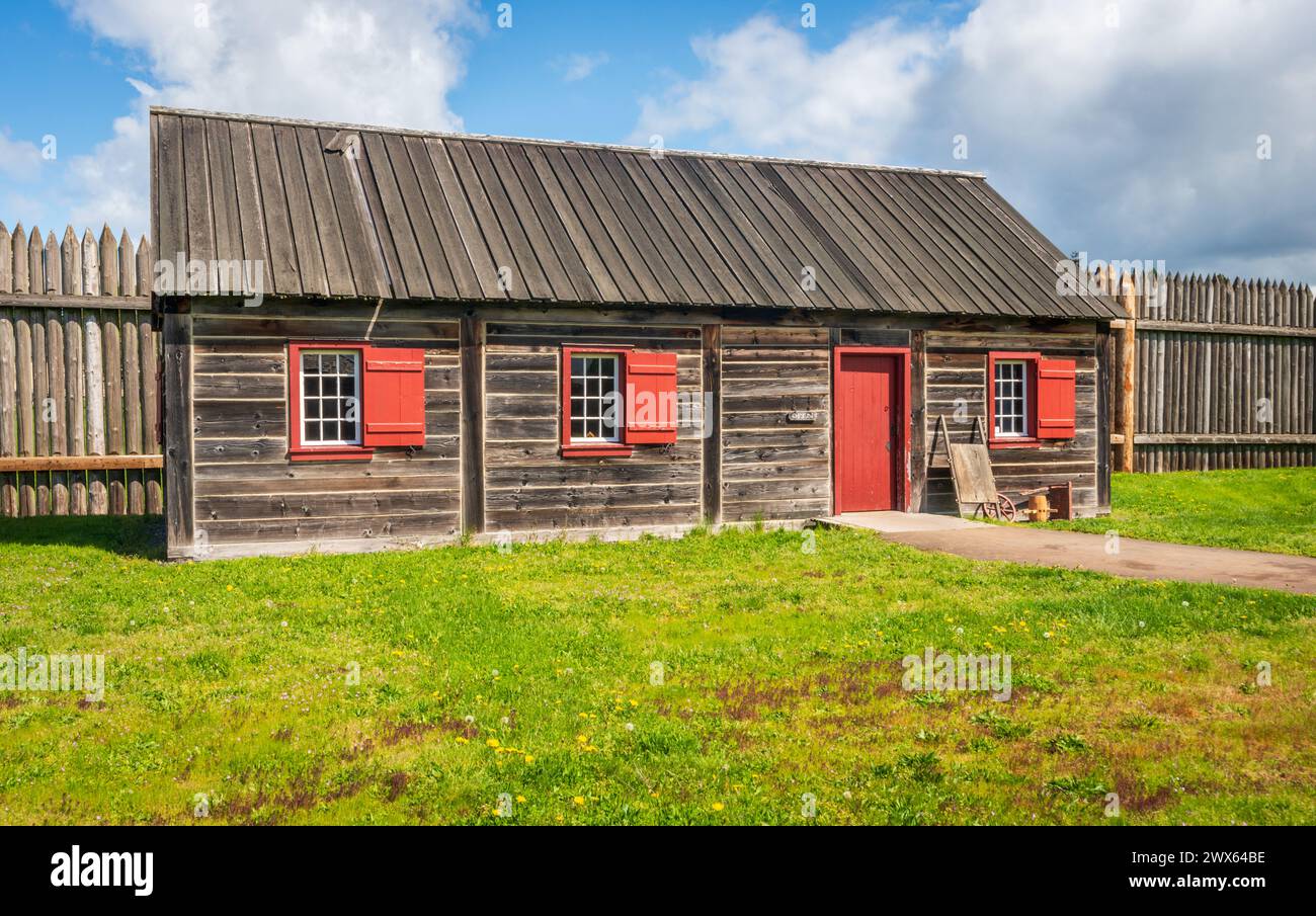 Fort Vancouver National Historic Site in Washington State, USA Stock ...