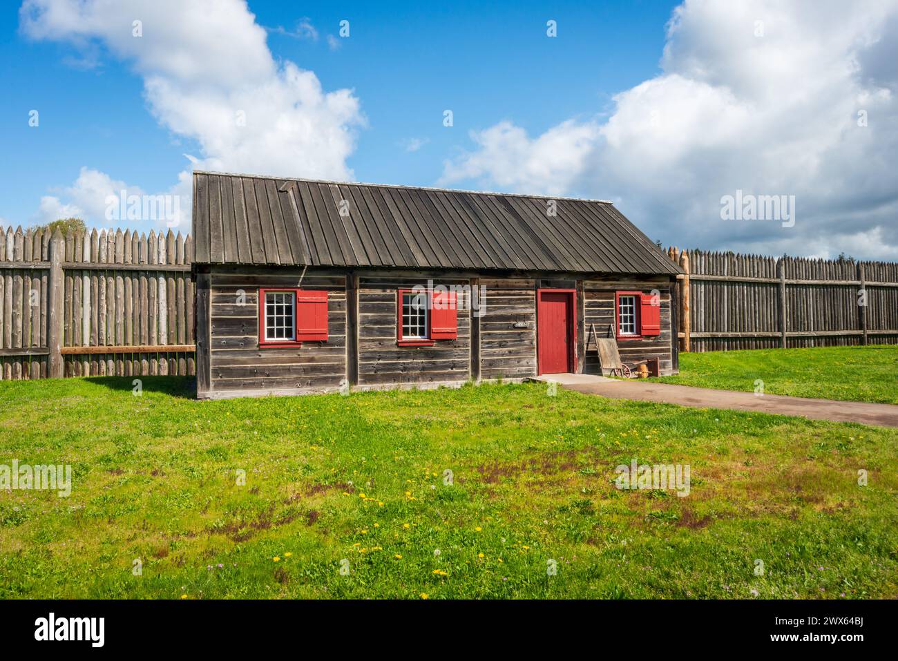 Fort Vancouver National Historic Site in Washington State, USA Stock ...