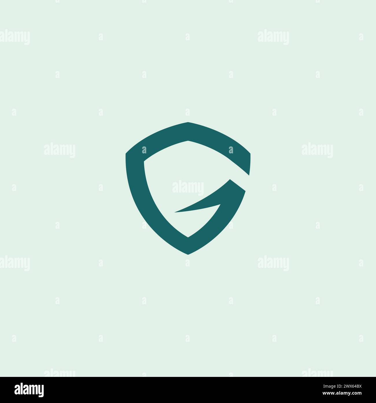G Shield Logo Simple Design. G Initial Logo Stock Vector Image & Art ...