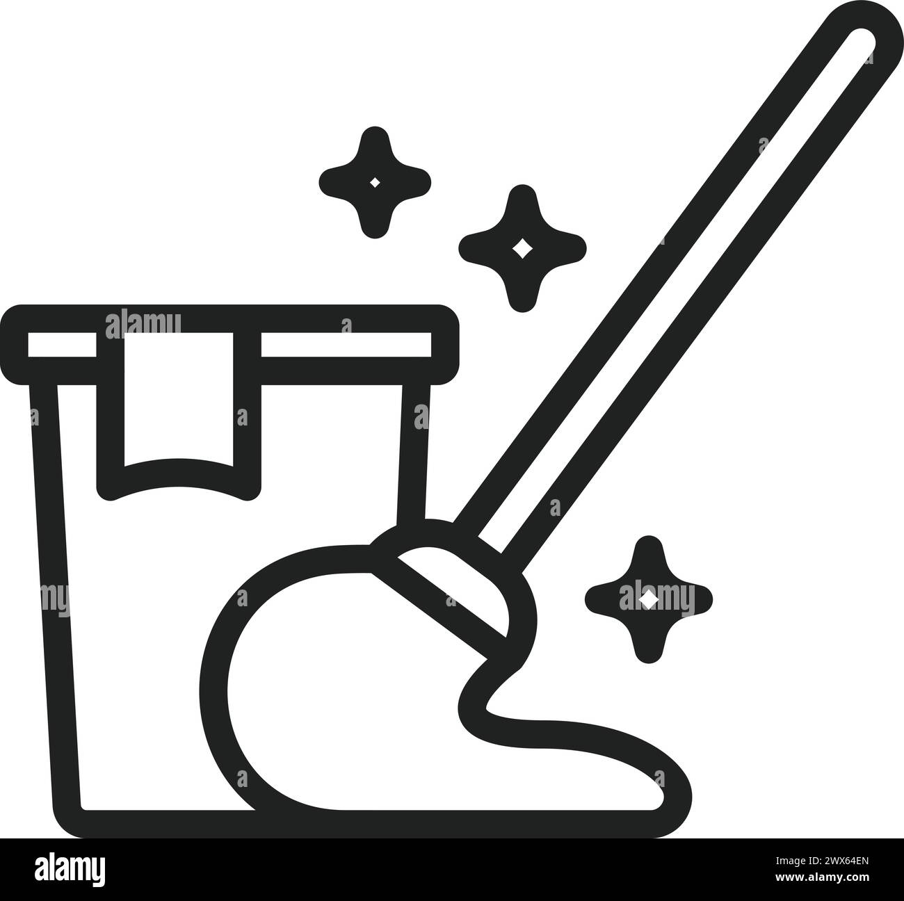 Cleaning icon vector image. Suitable for mobile application web ...