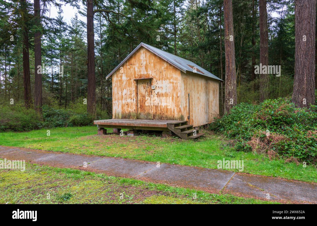 Fort Flagler Historical State Park, Washington State, USA Stock Photo ...