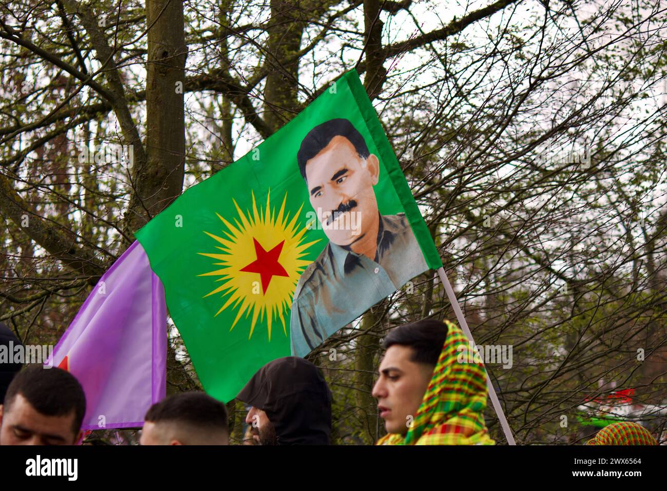Newroz celebration, Rebstockpark, Frankfurt, Germany, March 23, 2024 ...