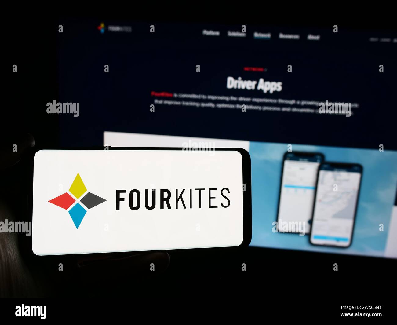 Fourkites logo hi-res stock photography and images - Alamy