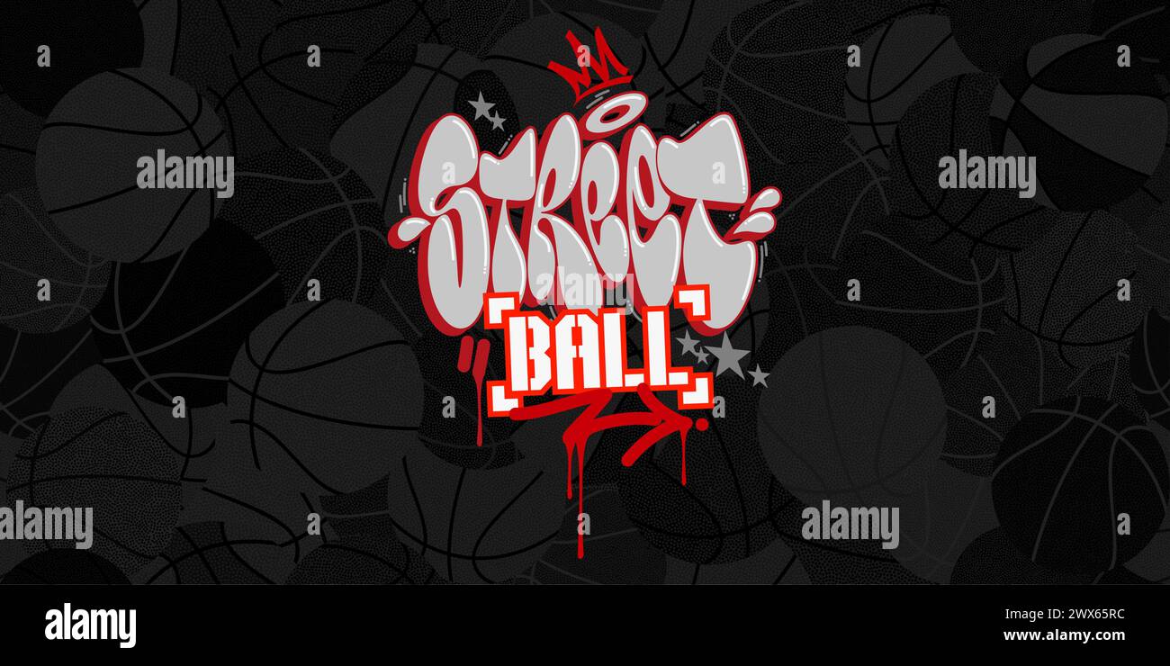Abstract Hip Hop Hand Written Urban Street Art Graffiti Style Word ...