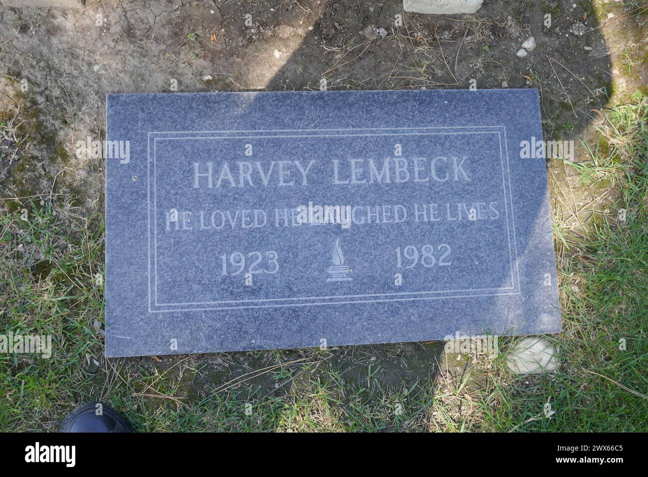 Mission Hills, California, USA 26th March 2024 Actor Harvey Lembeck ...