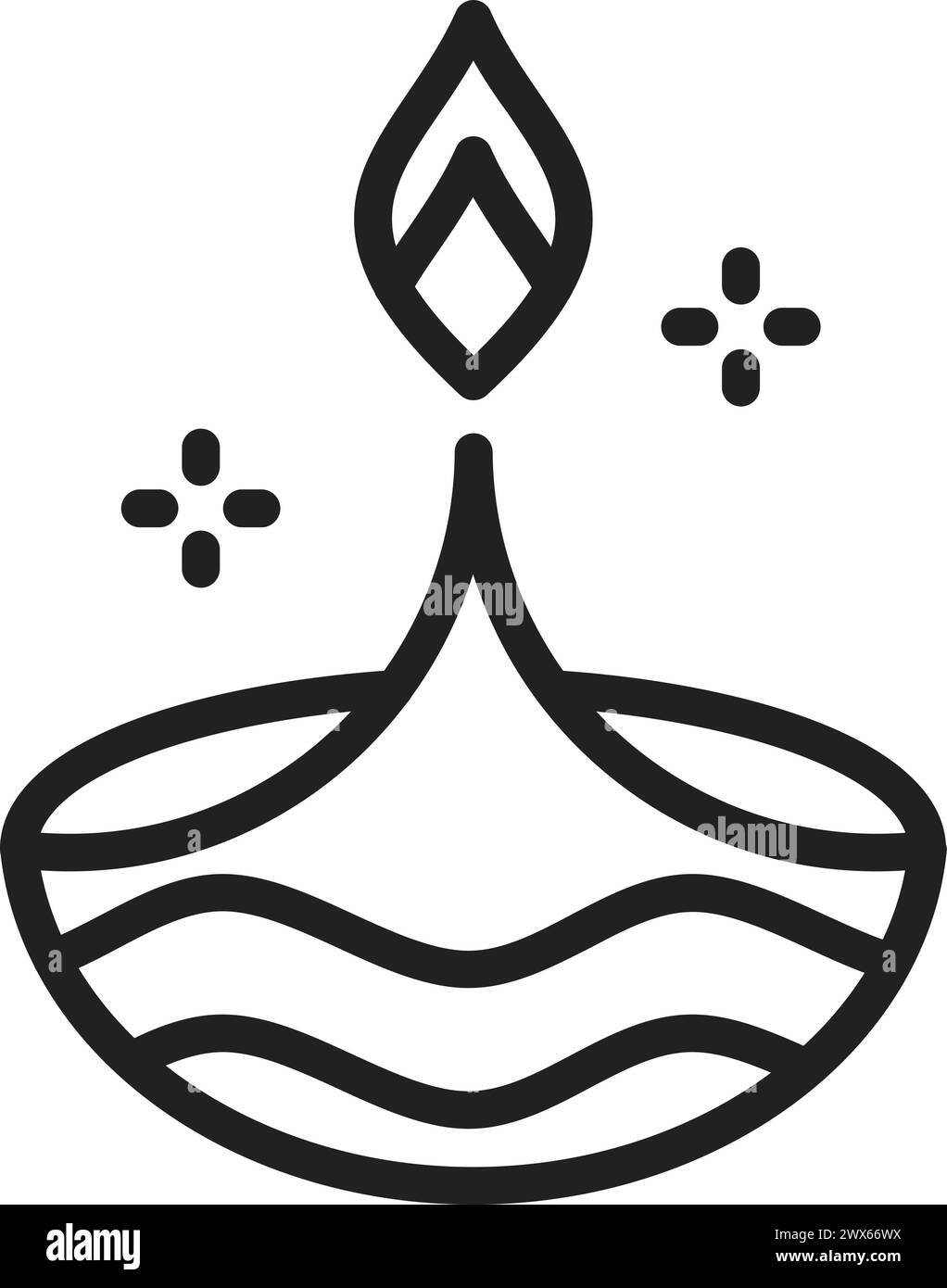 Diwali icon vector image. Suitable for mobile application web ...