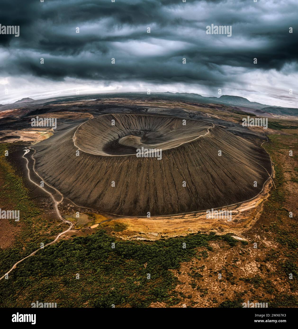 Tuff ring volcano hi-res stock photography and images - Alamy