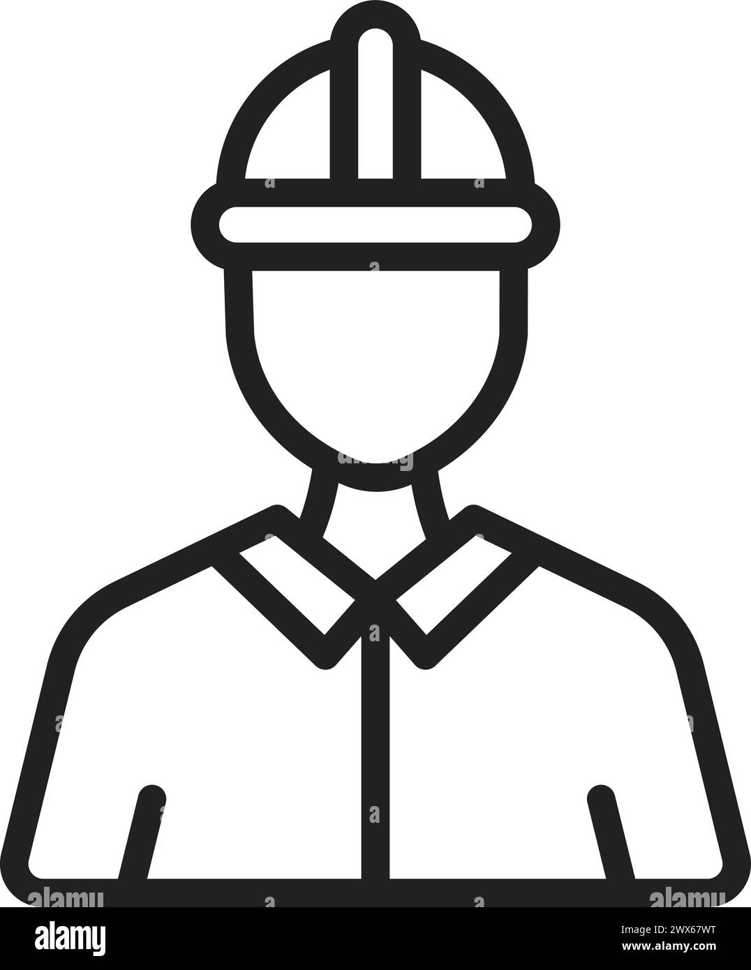 Engineer icon vector image. Suitable for mobile application web ...
