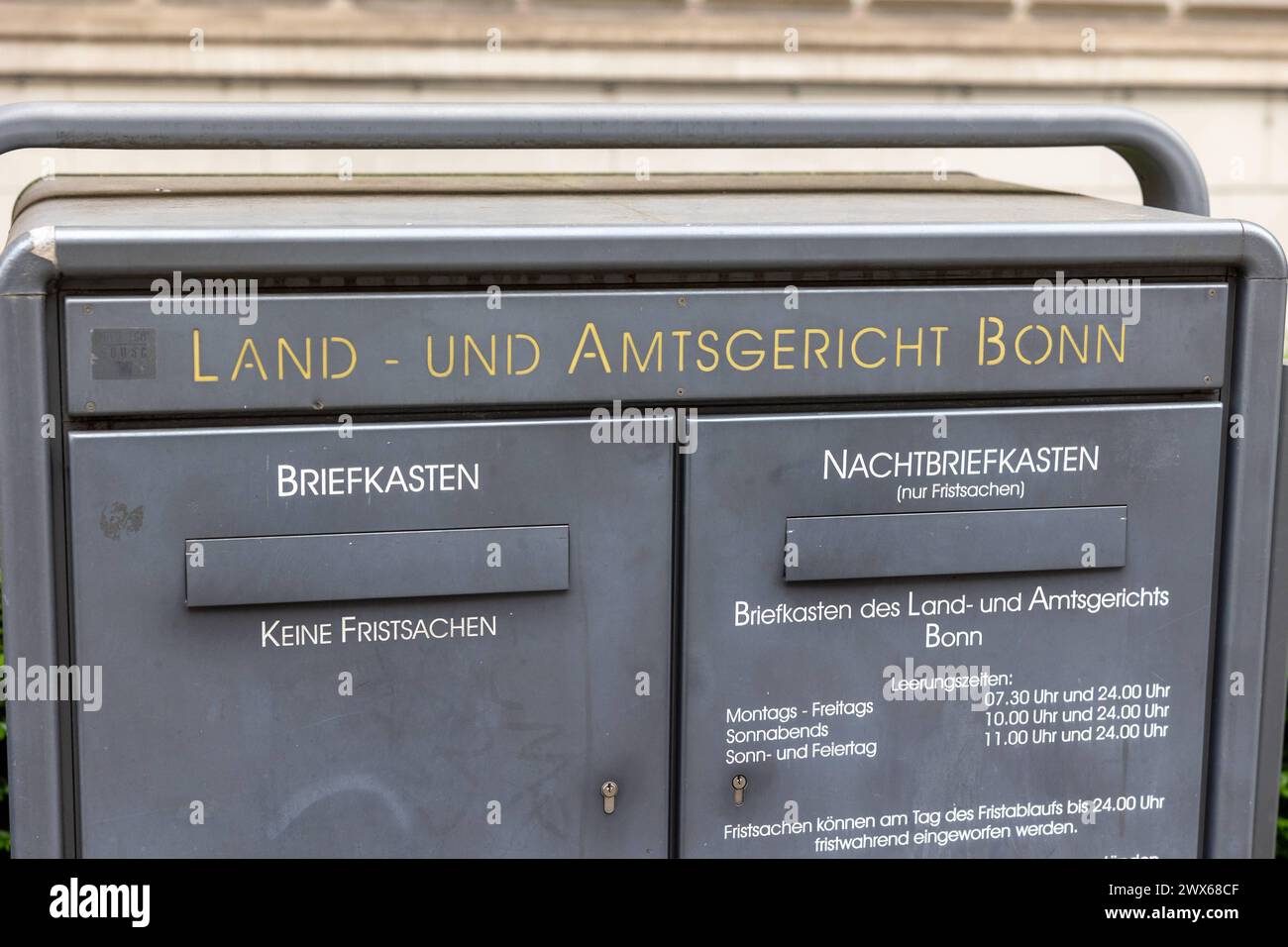 Das Landgericht und Amtsgericht in Bonn. 22.03.2024, Bonn, GER ...