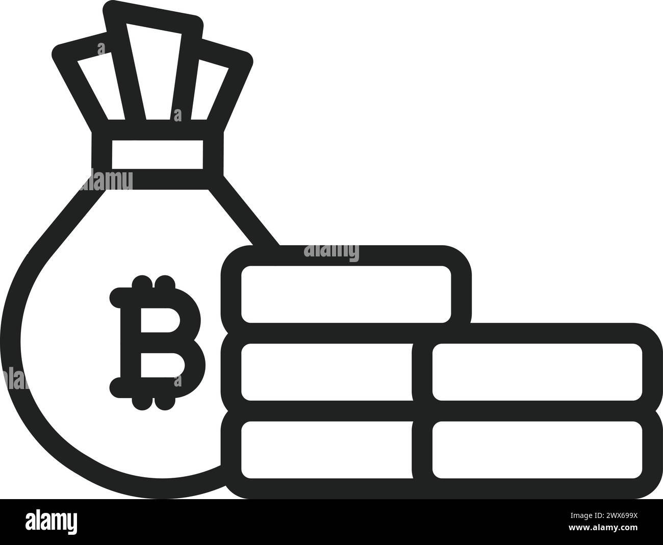Funding icon vector image. Suitable for mobile application web ...