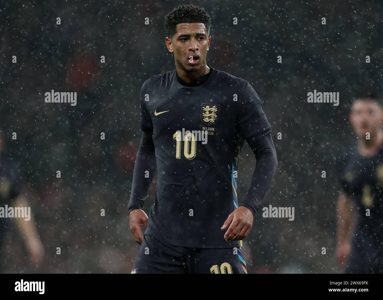 London, UK. 26th Mar, 2024. Jude Bellingham of England during the ...