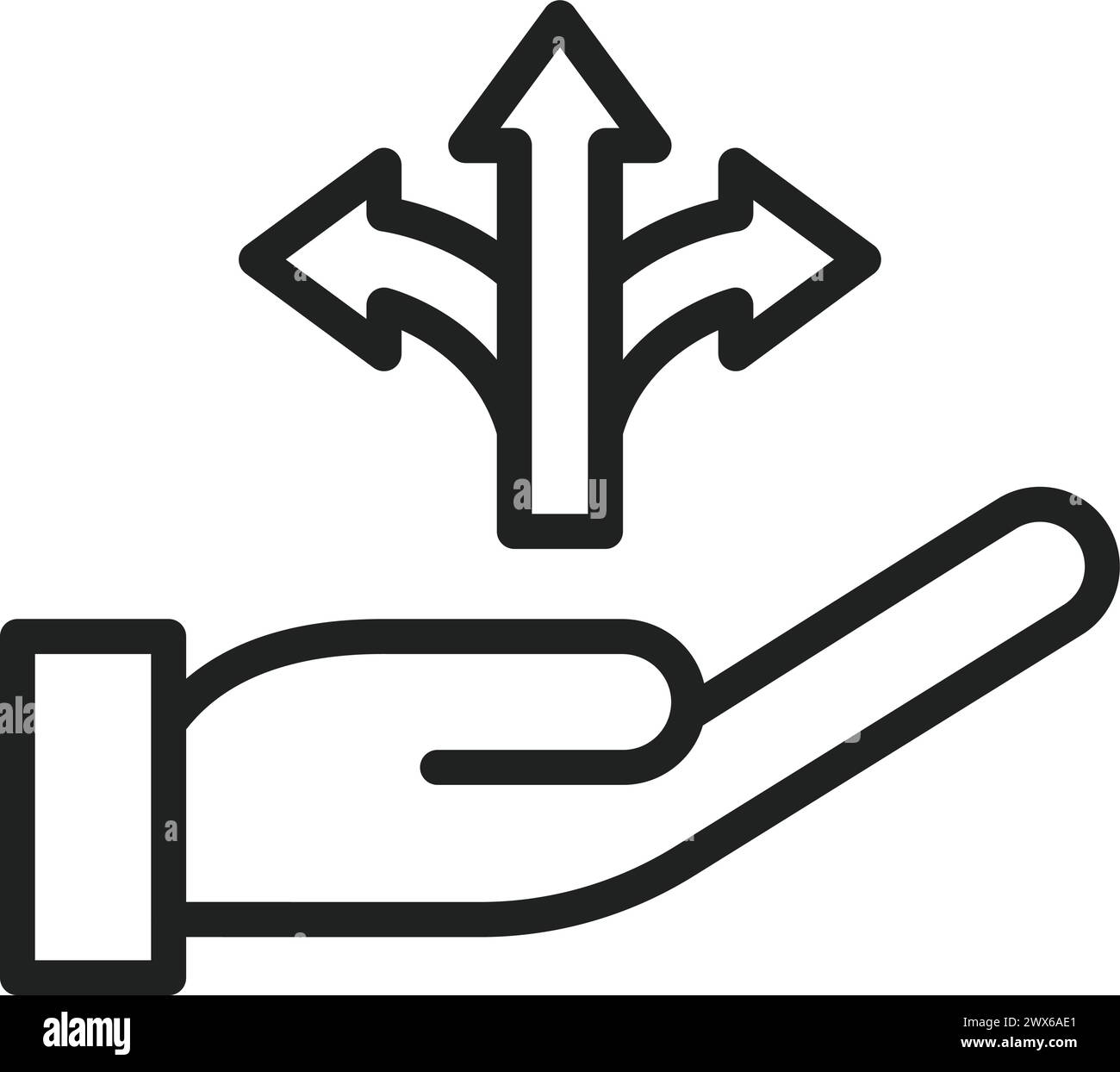 Guidance icon vector image. Suitable for mobile application web application and print media ...