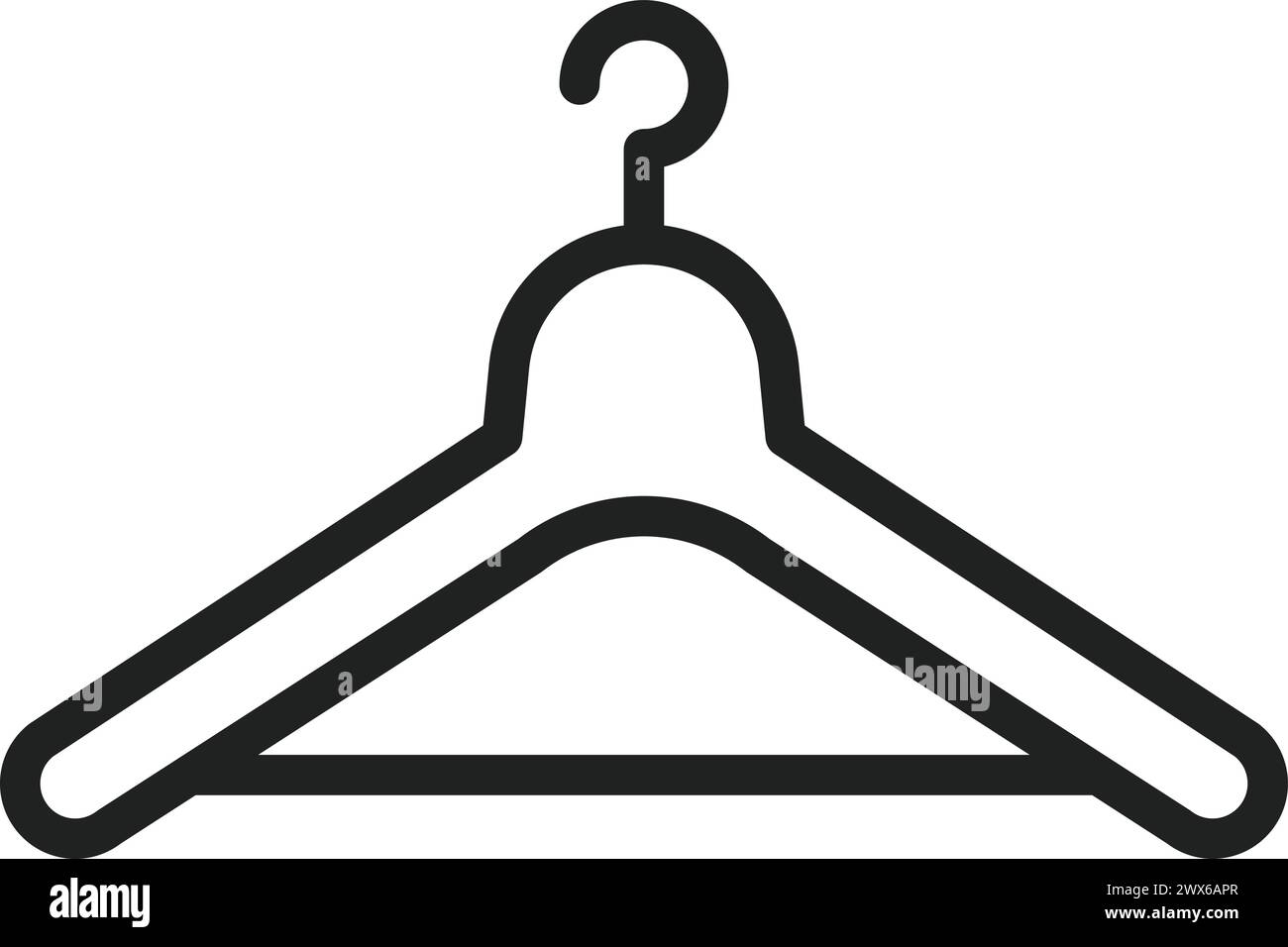 Hanger icon vector image. Suitable for mobile application web ...