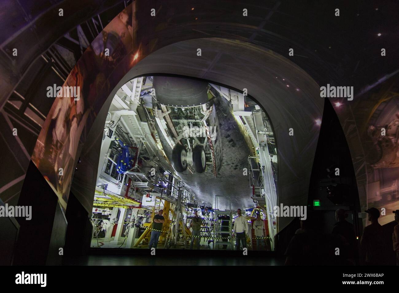 CAPE CANAVERAL, FLORIDA - 15 MARCH 2024. Projection of the development ...