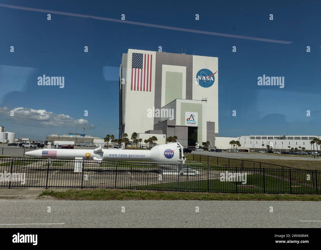 CAPE CANAVERAL, FLORIDA - 15 MARCH 2024. Building of Nasa, Kennedy ...