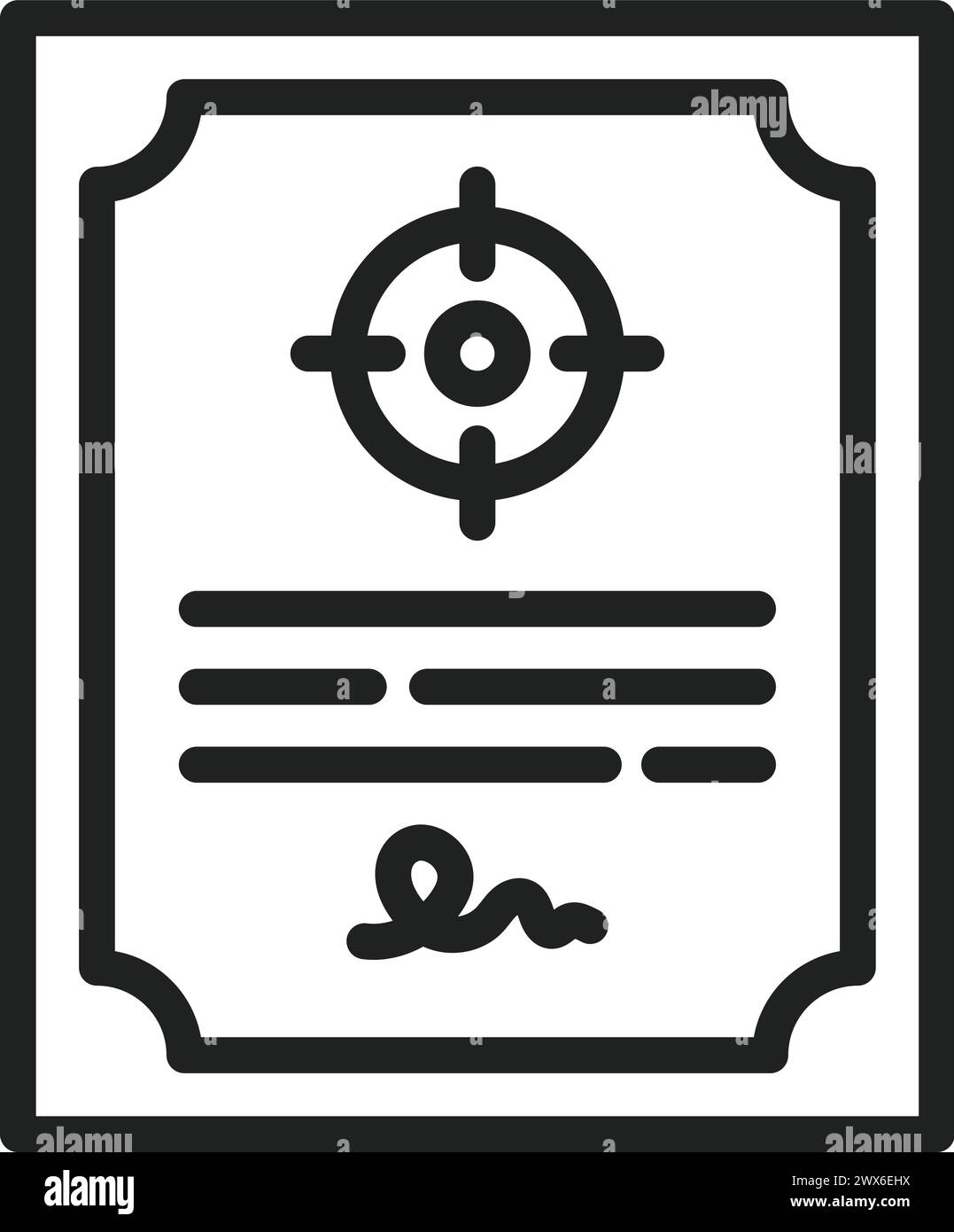 License icon vector image. Suitable for mobile application web ...