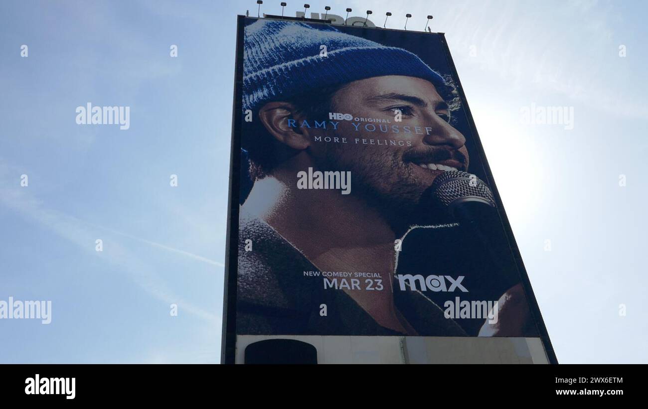 Los Angeles, California, USA 27th March 2024 Comedian Ramy Youseff ...