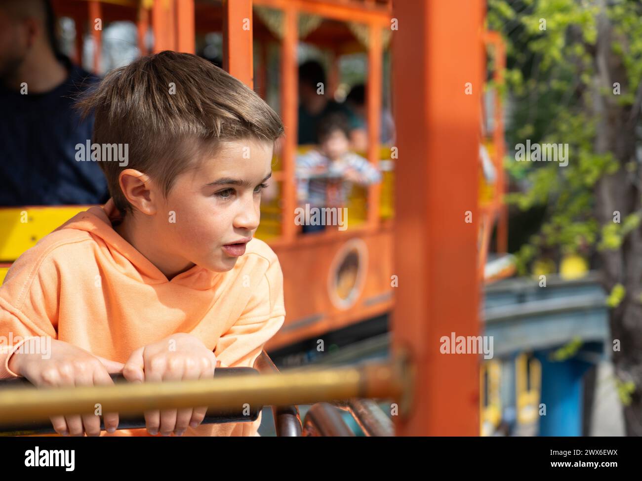 Train ride experience hi-res stock photography and images - Alamy