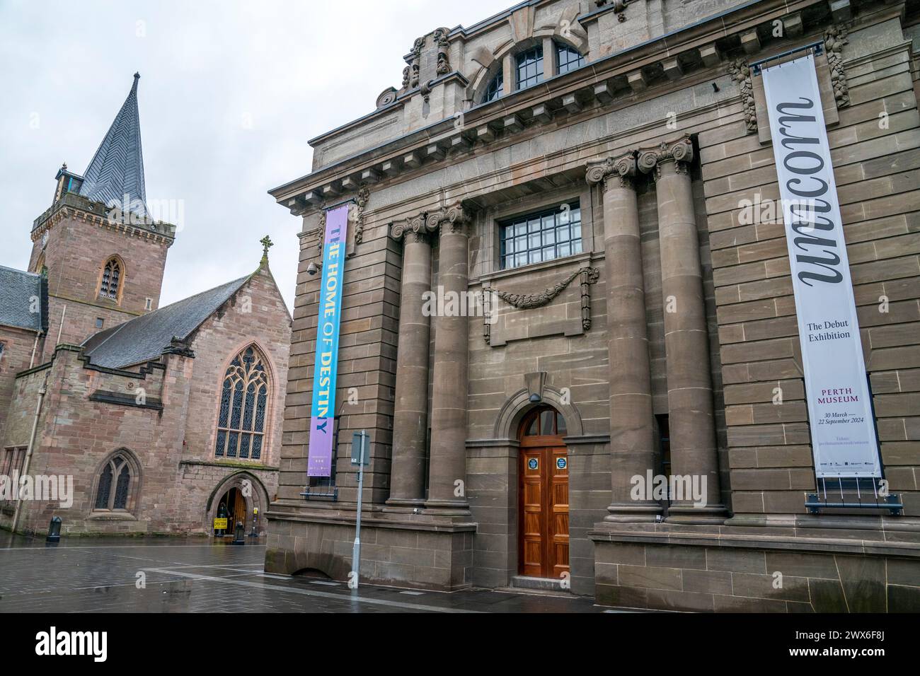 The new Perth Museum, ahead of the opening to the public on March 30 ...