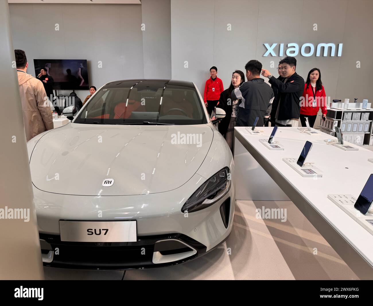 NANJING, CHINA - MARCH 28, 2024 - Citizens and guests attending the ...