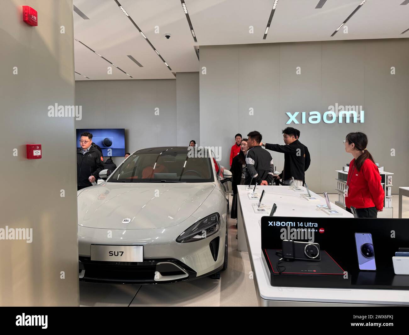 NANJING, CHINA - MARCH 28, 2024 - Citizens and guests attending the ...