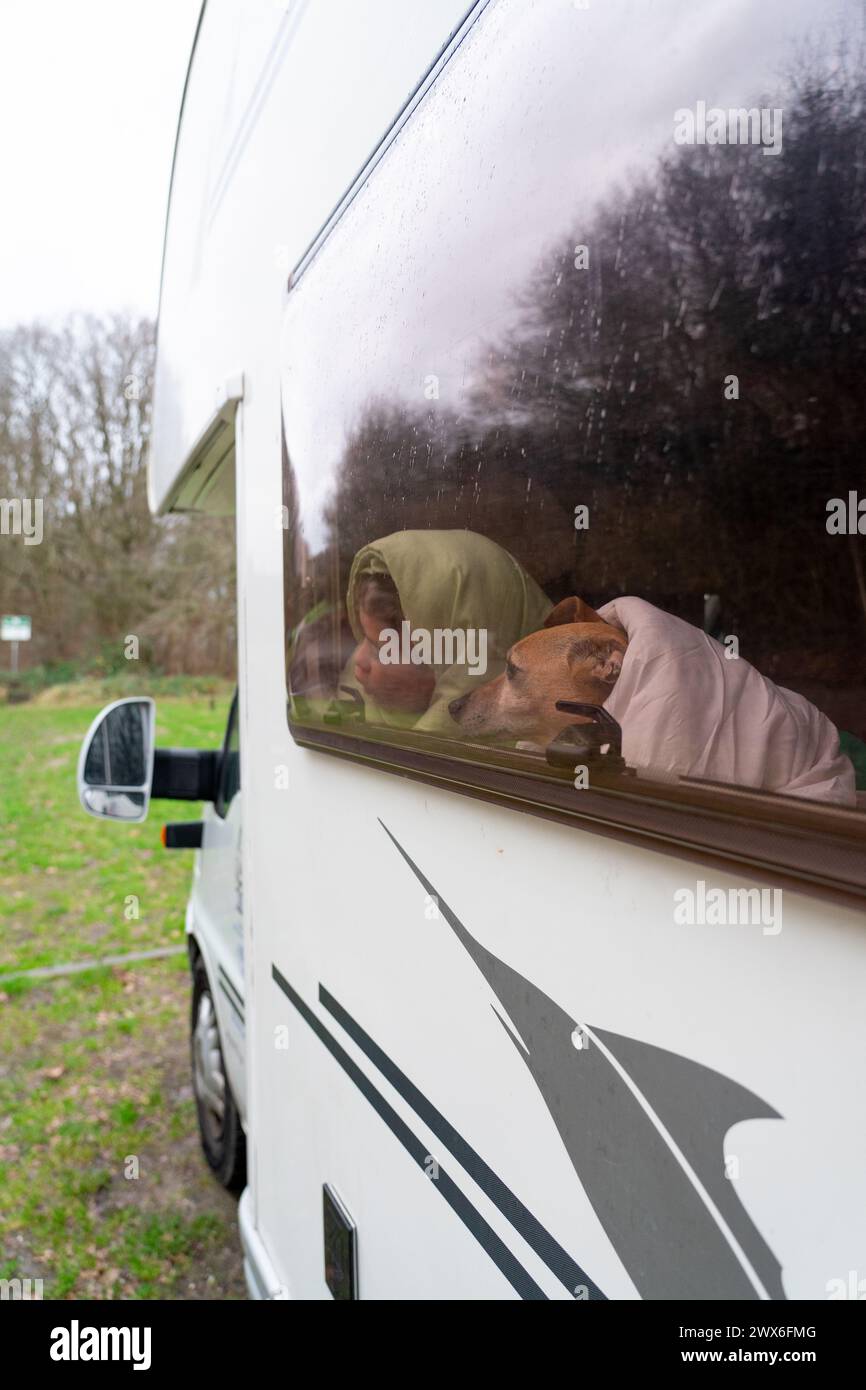 Inside the motorhome hi-res stock photography and images - Alamy