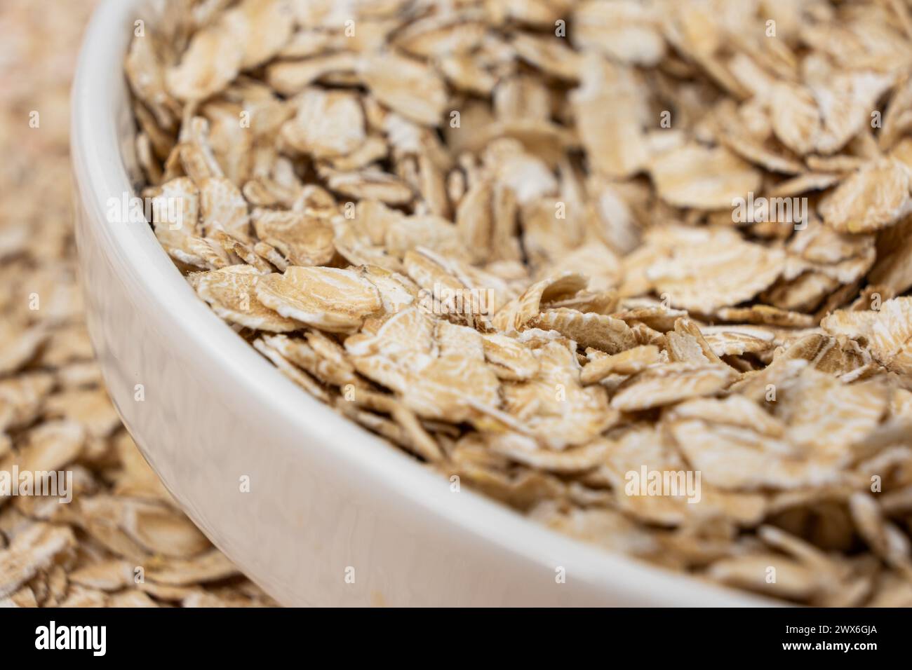 Dry oat flakes hi-res stock photography and images - Alamy