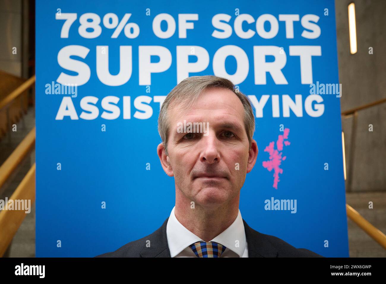 Edinburgh Scotland, UK 28 March 2024. Scottish Liberal Democrat MSP ...