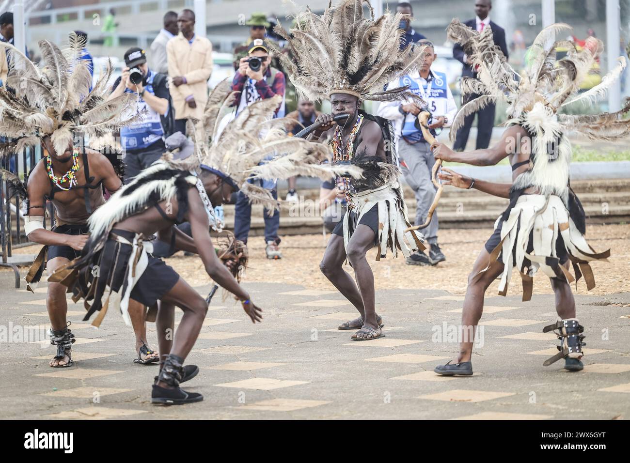 ambianceduring the Safari Rally Kenya 2024, 3rd round of the 2024 WRC ...