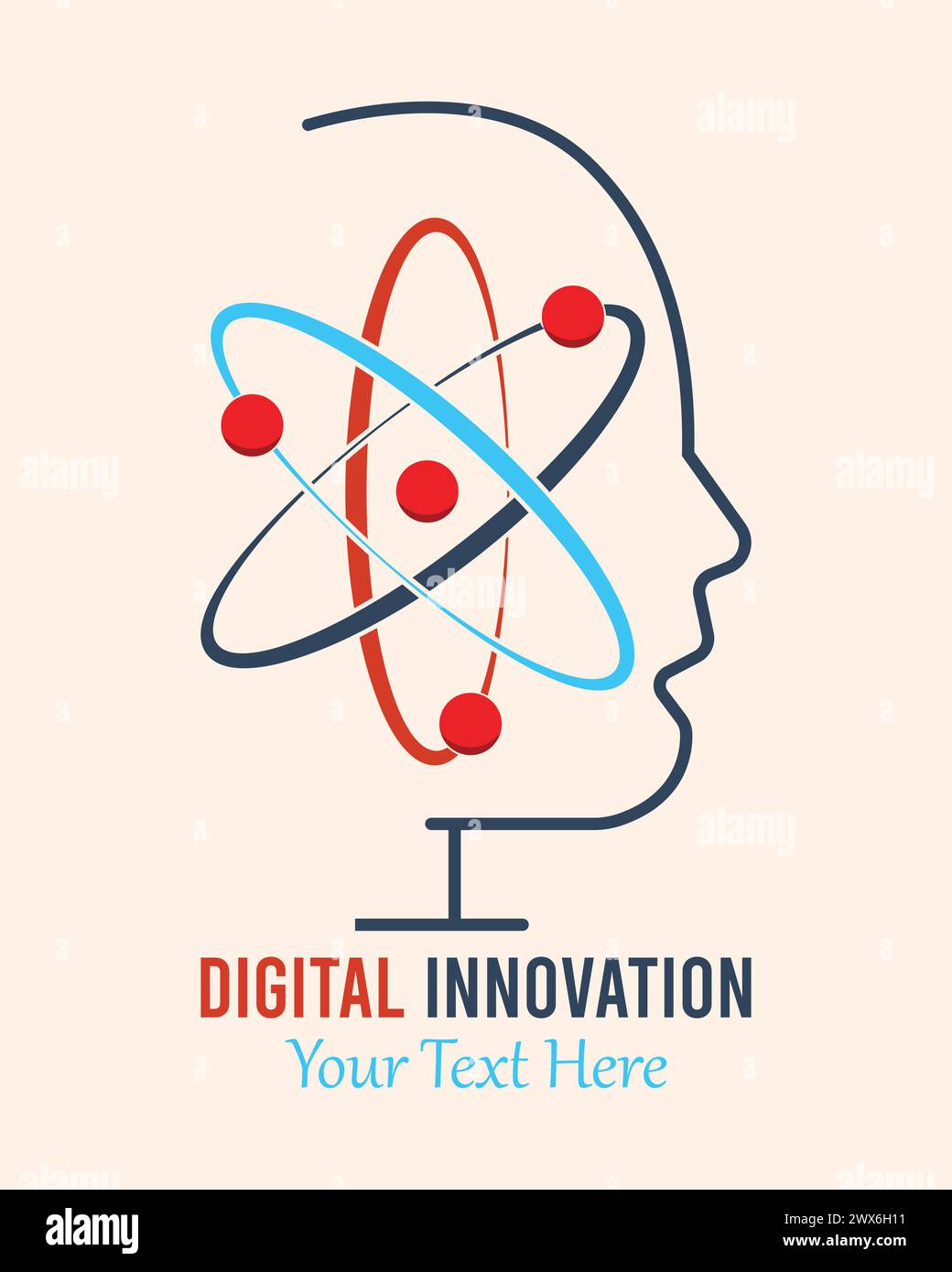 Digital electronics logo design hi-res stock photography and images - Alamy