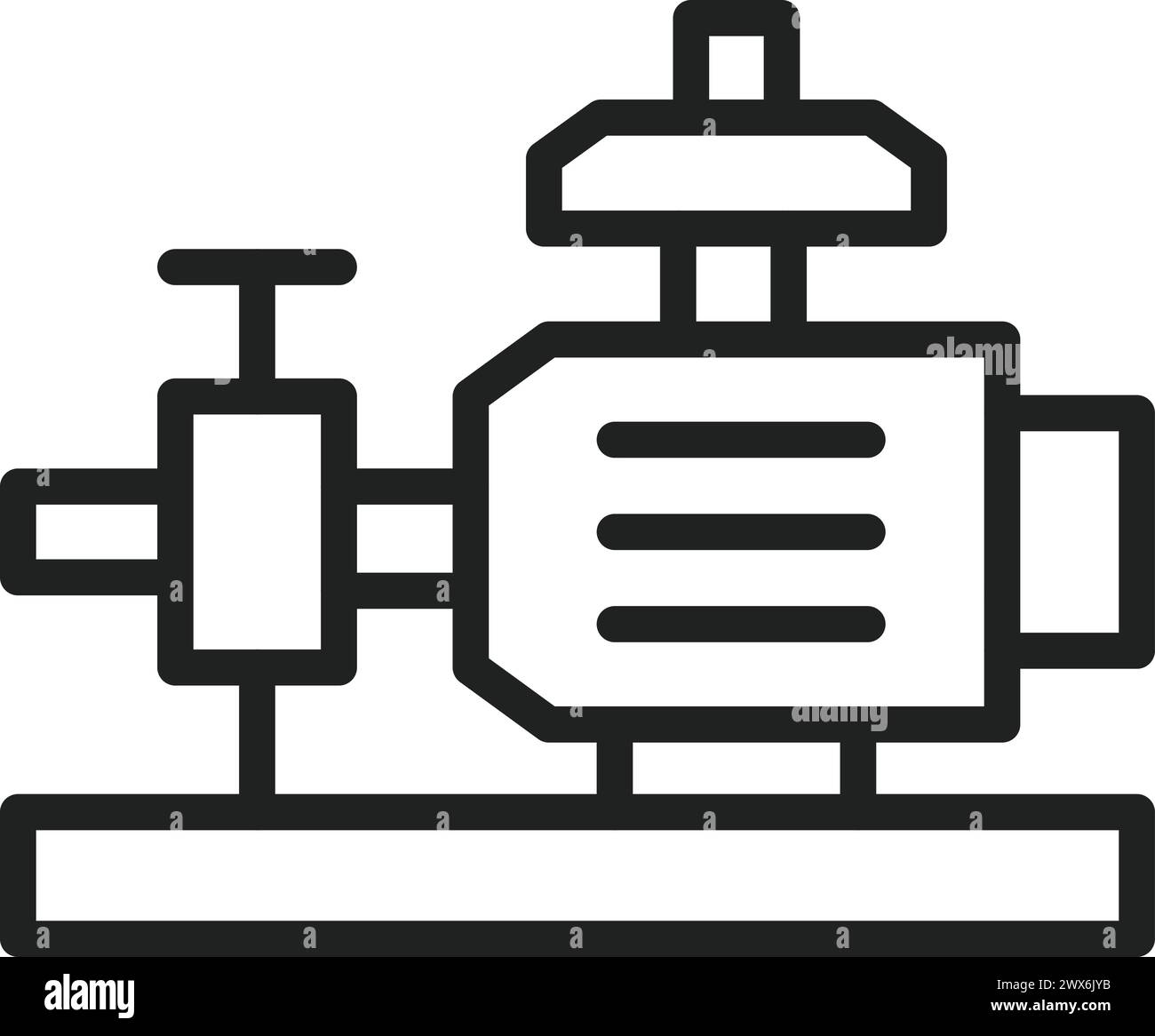Oil Pumps icon vector image. Suitable for mobile application web ...