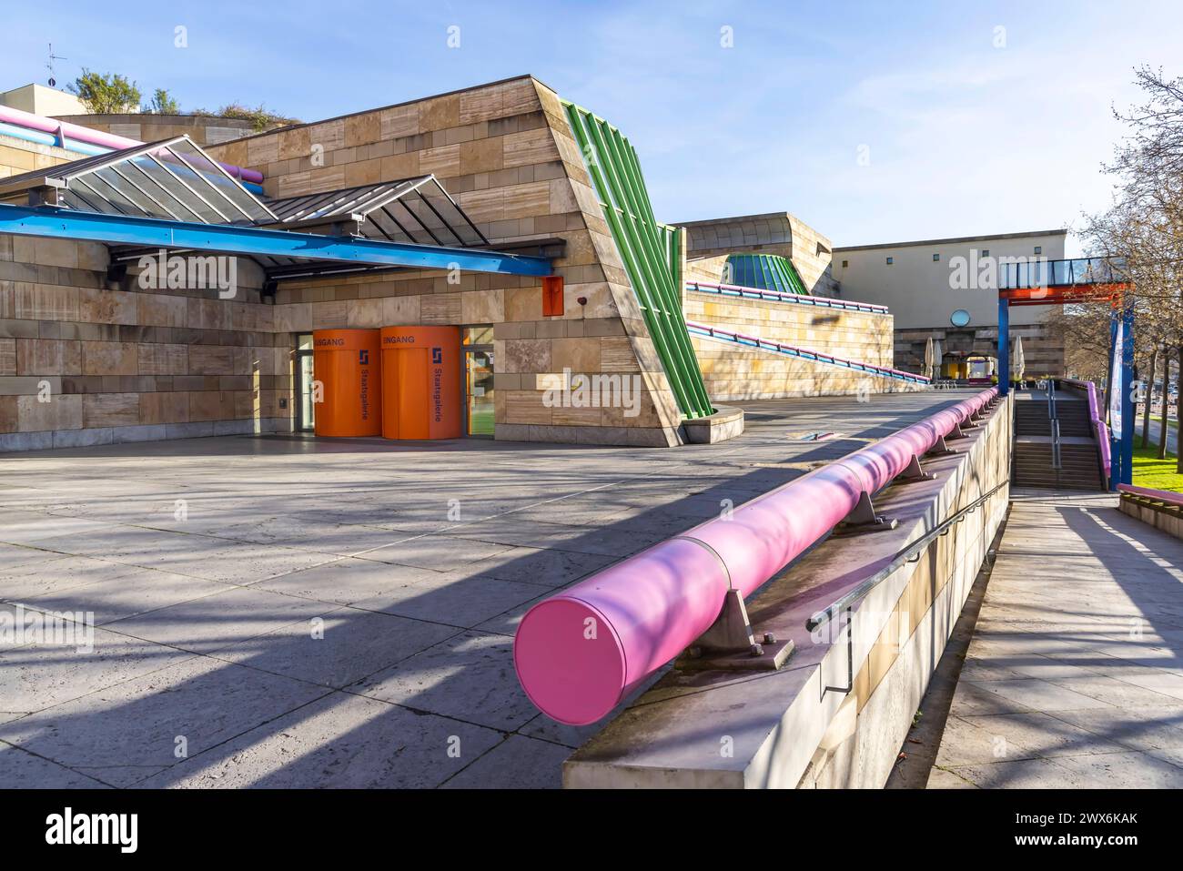 Neue Staatsgalerie Stuttgart. // Stuttgart, Baden-Württemberg ...