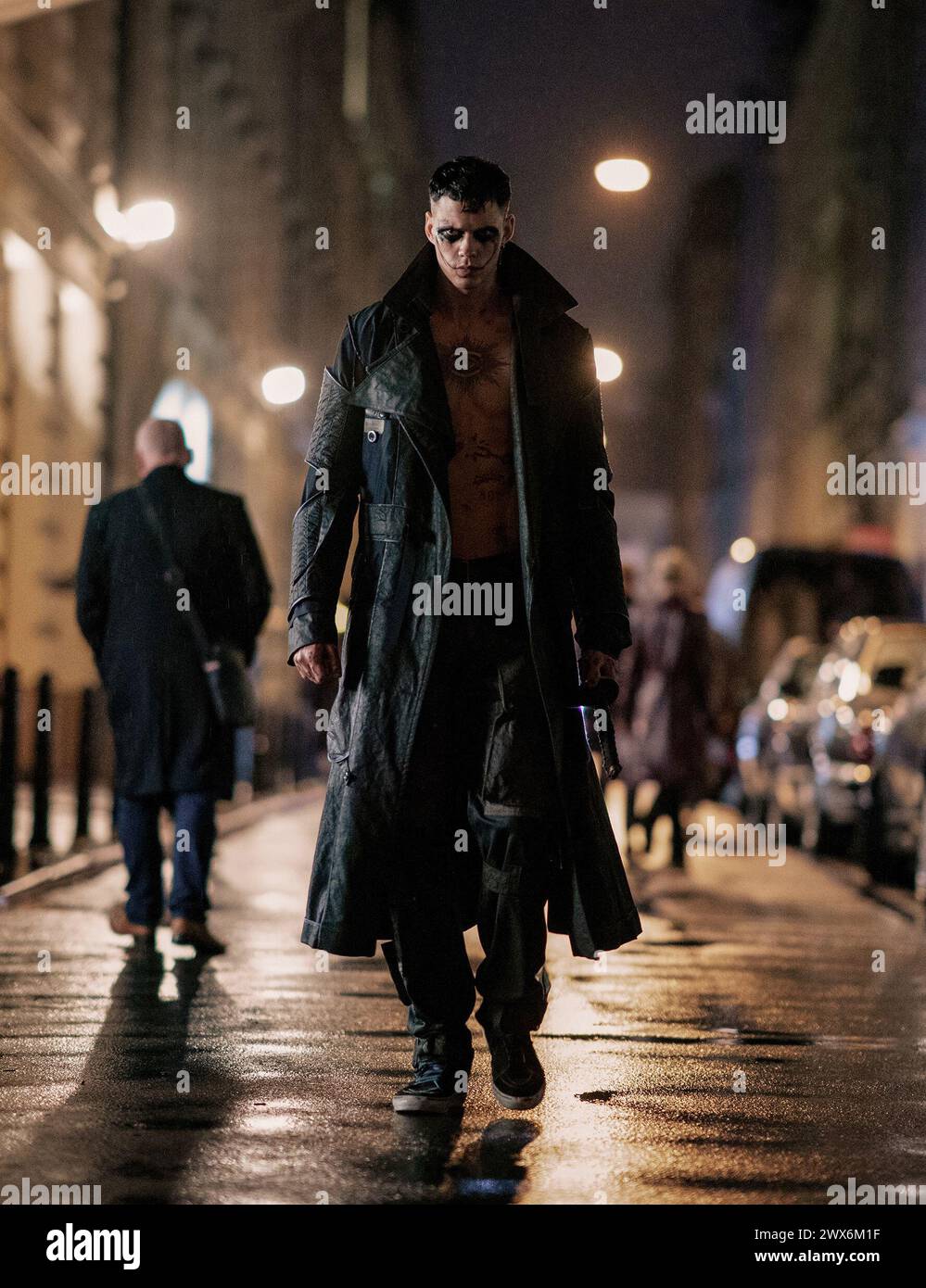 The Crow Bill Skarsgard Stock Photo - Alamy