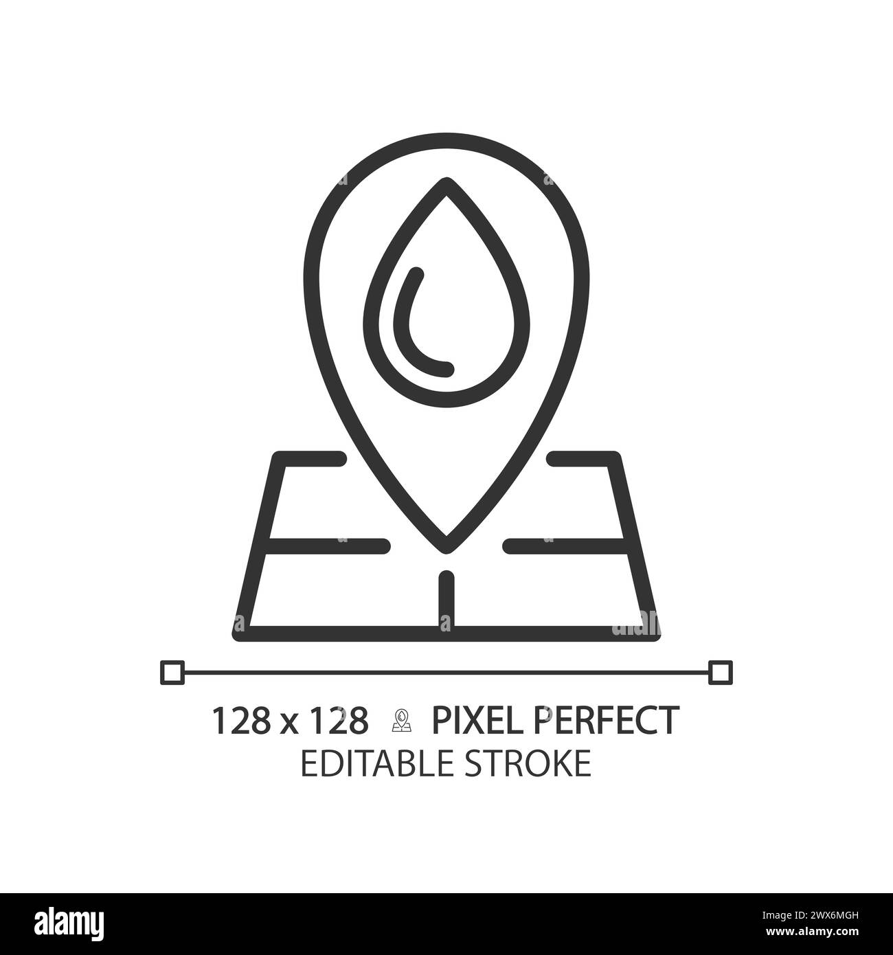 Hydrographic map hi-res stock photography and images - Alamy