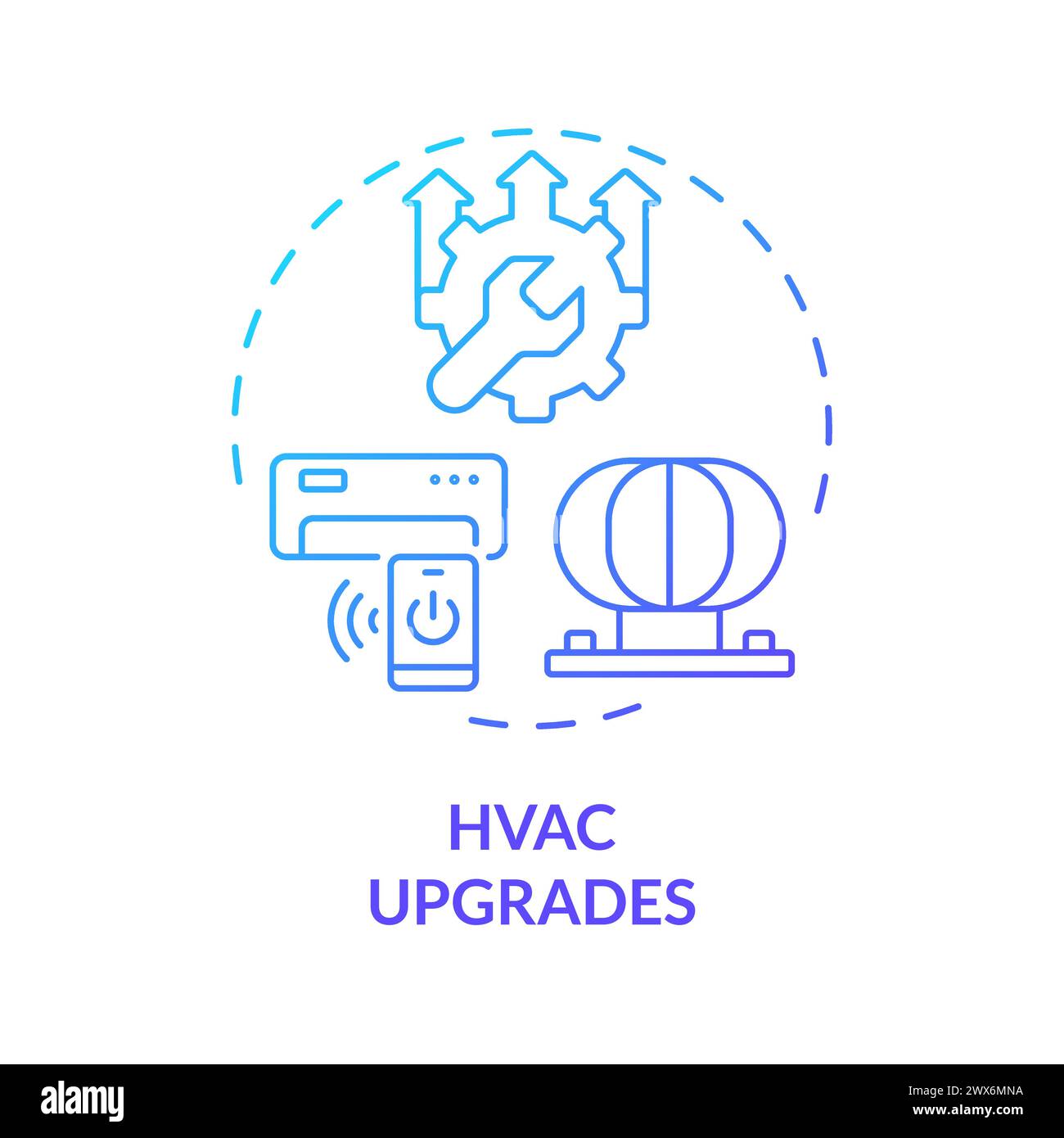 HVAC upgrades blue gradient concept icon Stock Vector Image & Art - Alamy HVAC upgrades blue gradient concept icon Stock Vector Image & Art - Alamy