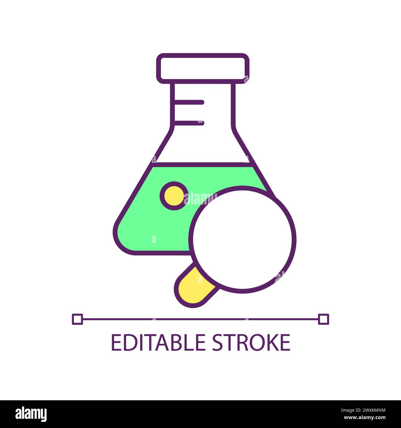 Reagents analysis Stock Vector Images - Alamy