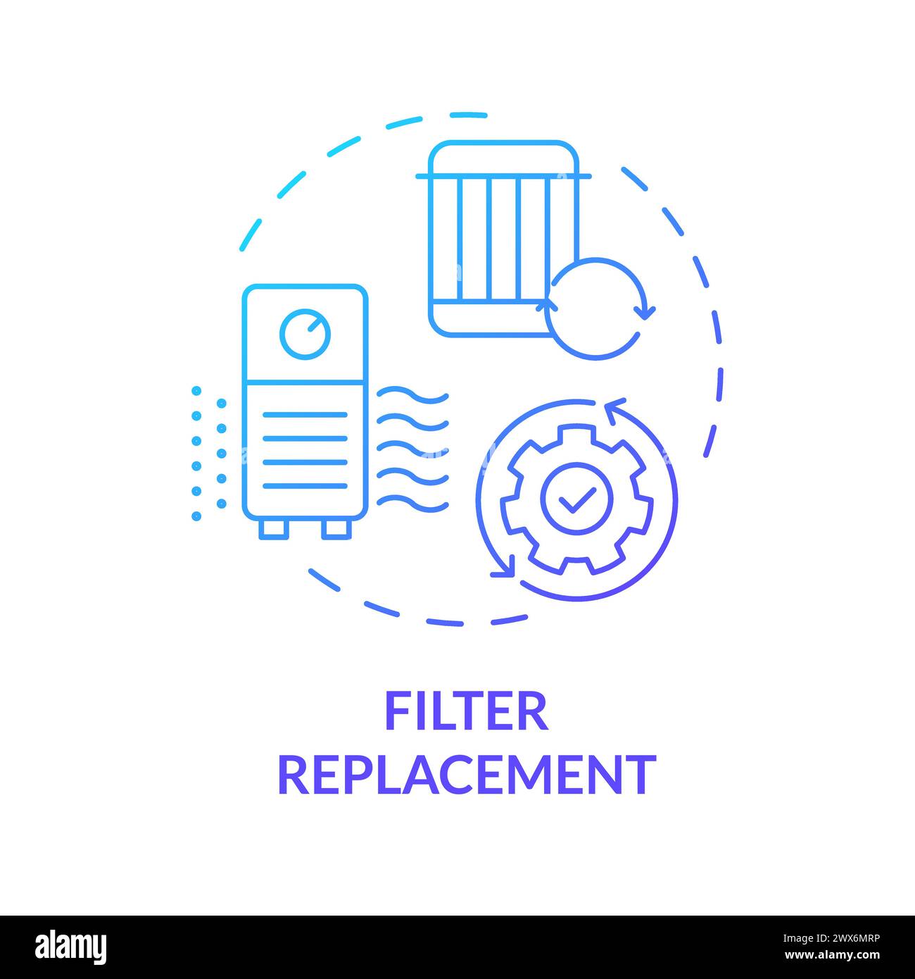 Modern device replacement Stock Vector Images - Alamy